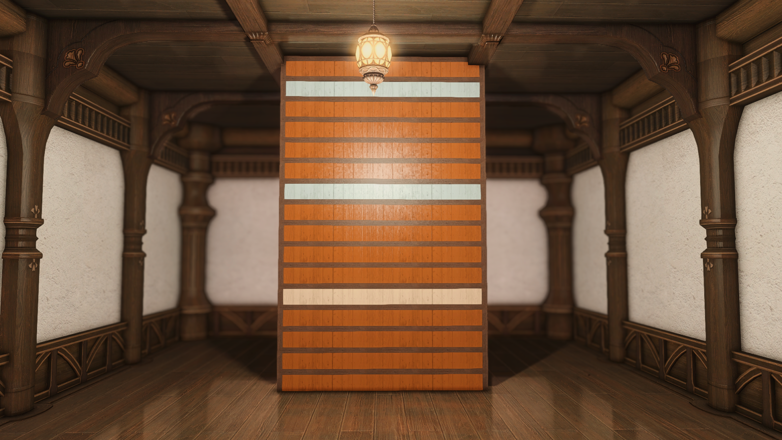 【浮かせ幅】ピュアホワイトパーティション | ぽん子のアトリエ│FF14ハウジング・お役立ちサイト