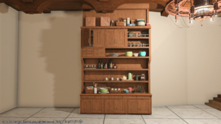 キッチンキャビネット | ぽん子のアトリエ│FF14ハウジング・お役立ちサイト