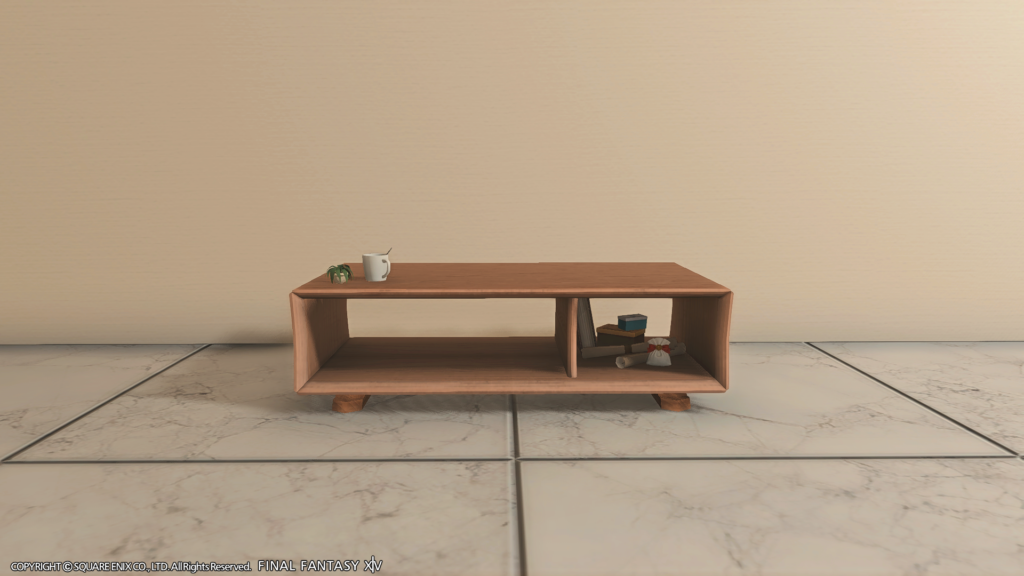 ダブルトップテーブル | ぽん子のアトリエ│FF14ハウジング・お役立ちサイト