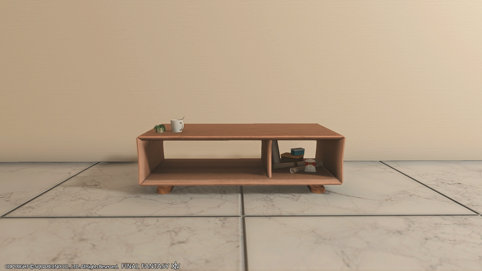 ダブルトップテーブル | ぽん子のアトリエ│FF14ハウジング・お役立ちサイト
